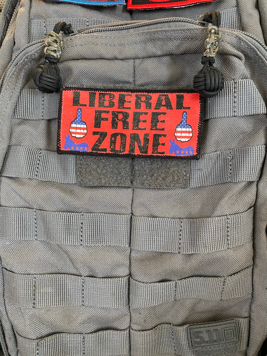 Liberal Free Zone Patch limited run – Beardedguymade