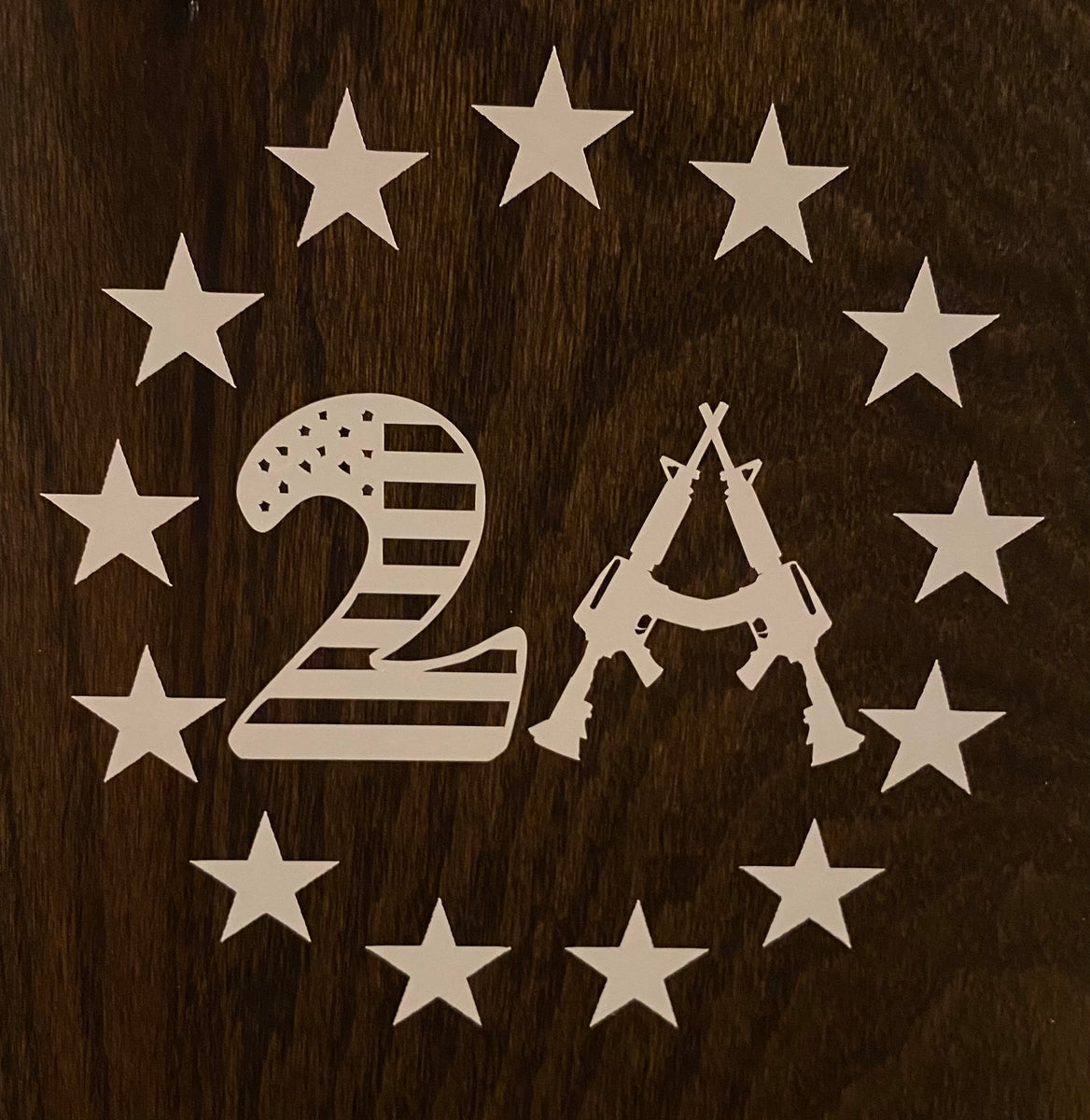 2nd Amendment Vinyl Decal – Beardedguymade